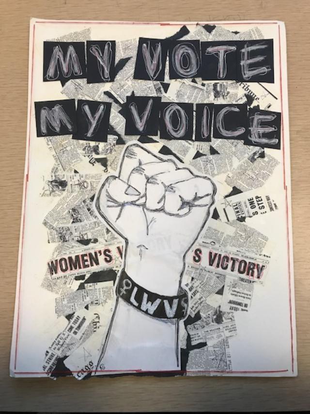 "My Vote My Voice " Art Contest for HS Students - Winners entries!! | MyLO